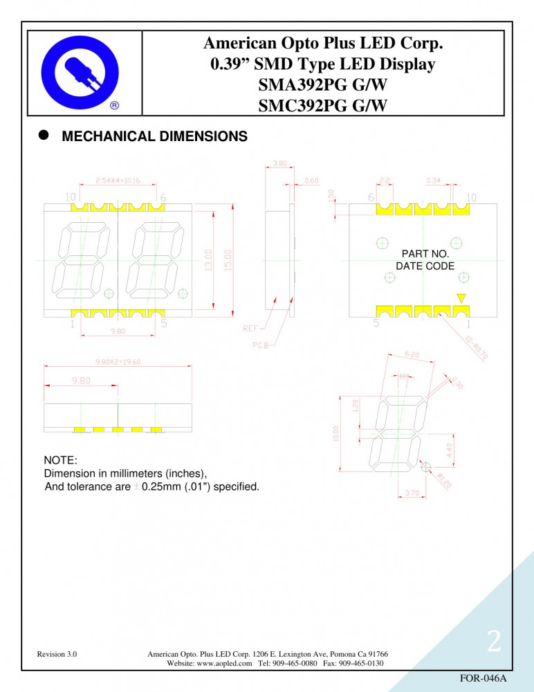 SMC392PG datasheet page 2