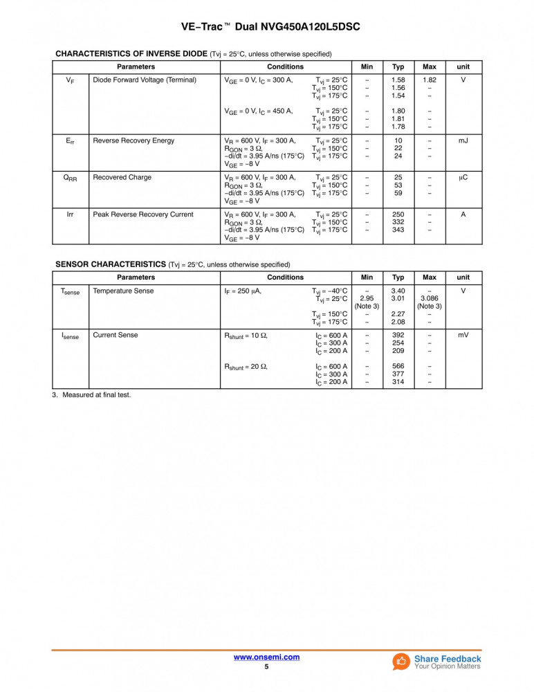 NVG450A120L5DSC datasheet page 5