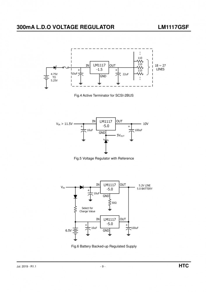 LM1117GSF datasheet page 9