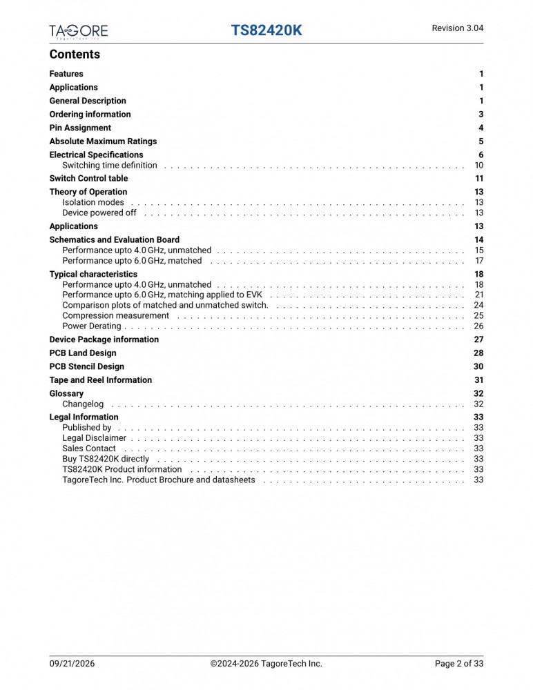 TS82420K datasheet page 2