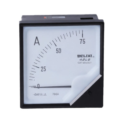 Delixi Electric 42L6A80 Analog Panel Ammeter