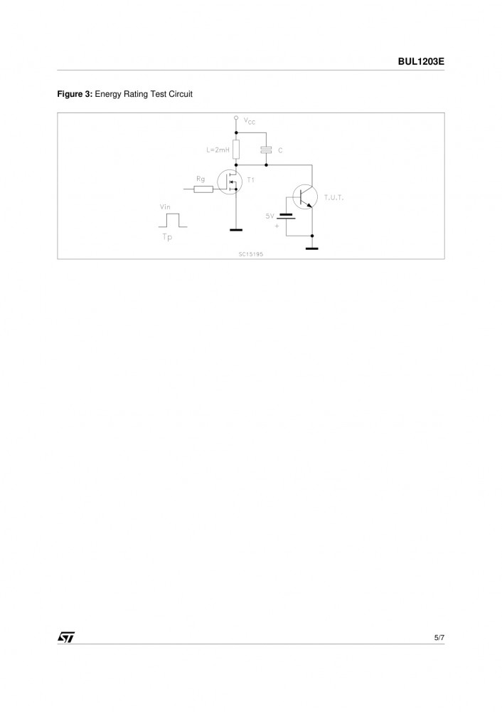 BUL1203E datasheet page 5