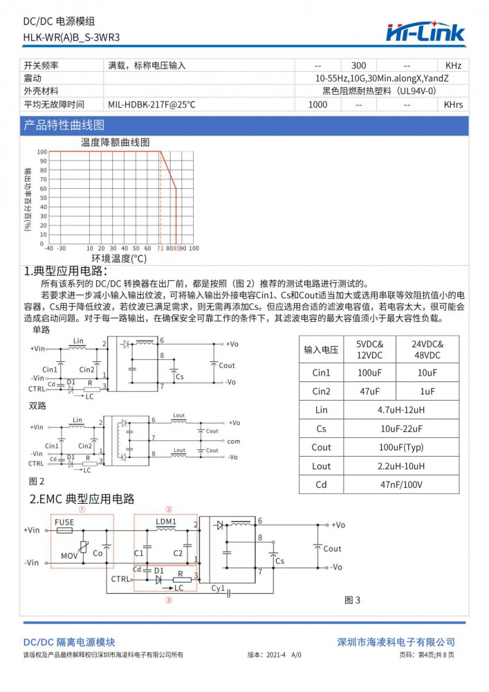 WRB2412S-3WR3 datasheet page 4