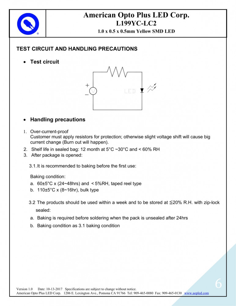 L199YC-LC2 datasheet page 6