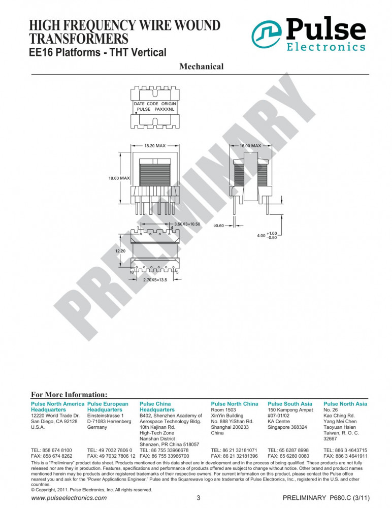 PA2517NL datasheet page 3