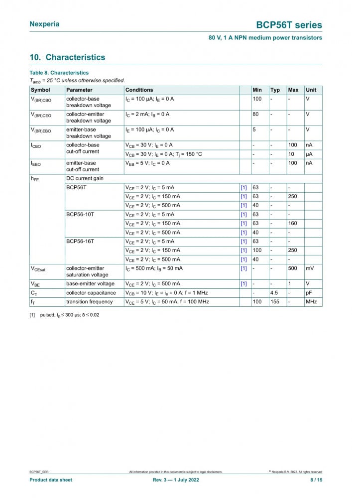 BCP56-16TX datasheet page 8