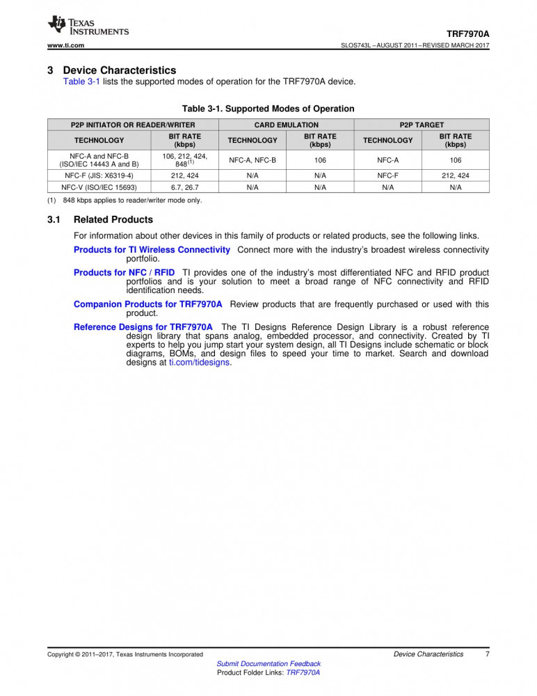 TRF7970A document page 7