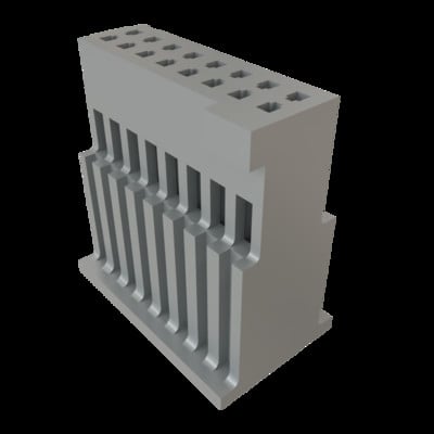 Samtec ISDF-08-D Rectangular Connector Housing for sale