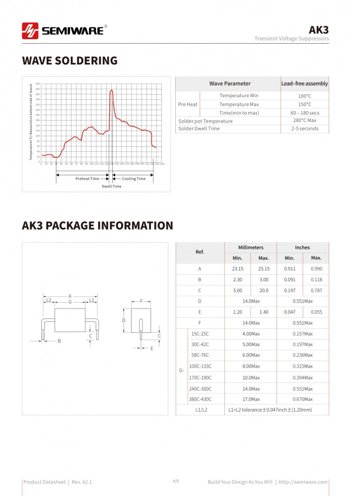 AK3-430C datasheet page 4