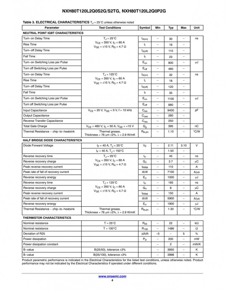 NXH80T120L2Q0 datasheet page 5