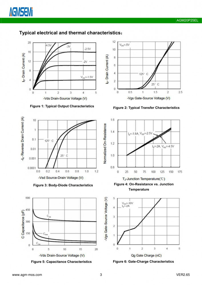 AGM20P25EL technical document page 3