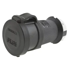 Locking Devices, Twist-Lock®, Watertight Safety Shroud, FemaleConnector Body, 30A 3-Phase Delta 600V AC, L17-30R for sale