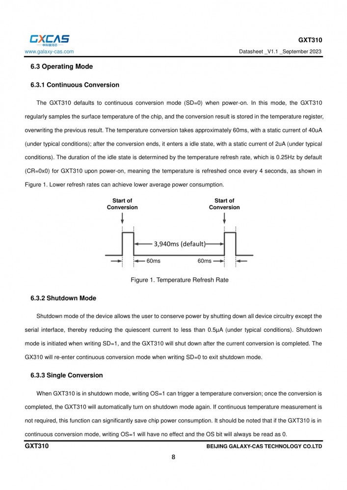 GXT310 datasheet page 8