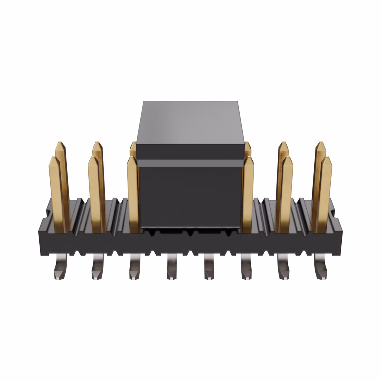 Milli-Grid Header, Vertical, Surface Mount, 16 Circuits, 0.76µm Gold (Au) Plating, Mating Pin Length 3.80mm, with Cap, Tube, Lead-Free for sale
