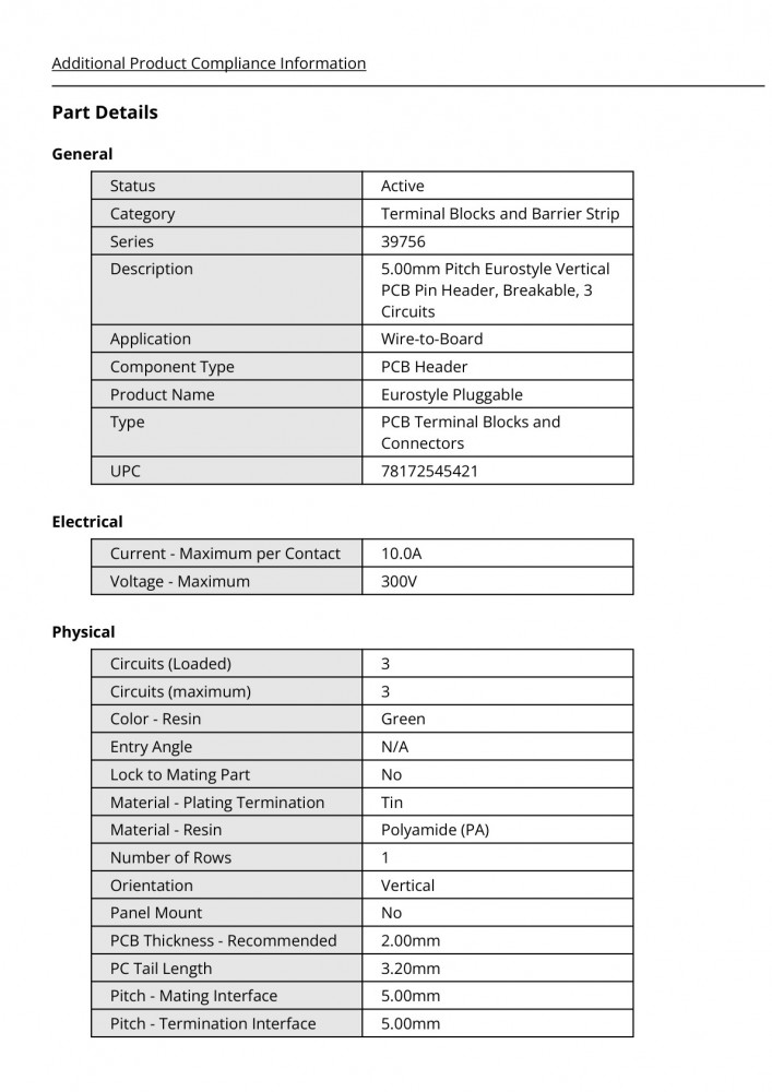 MOLEX 397560003 technical document image, page 2