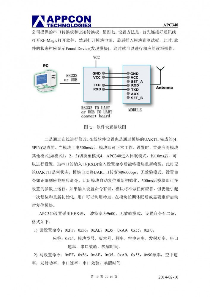 APC340 datasheet page 10