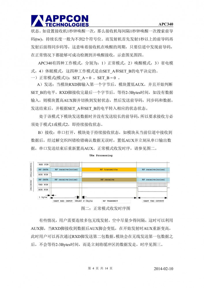 APC340 datasheet page 4