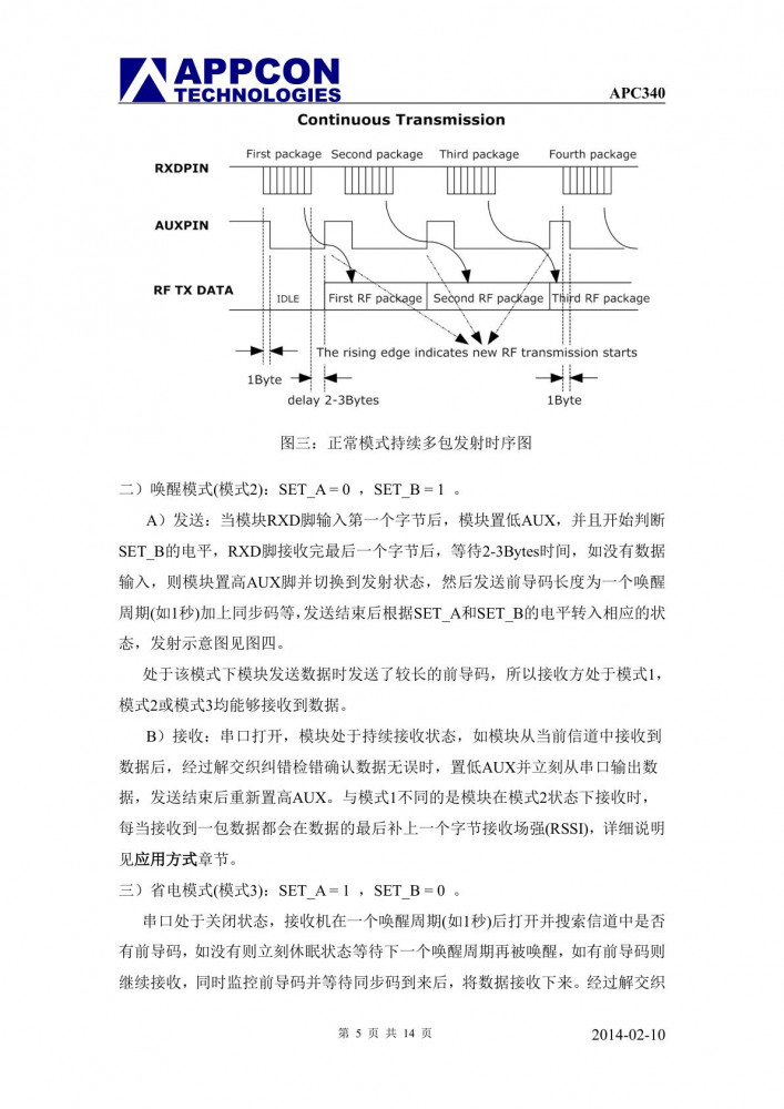 APC340 datasheet page 5