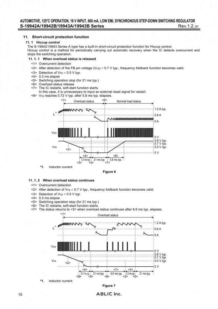S-19942 series datasheet page 10