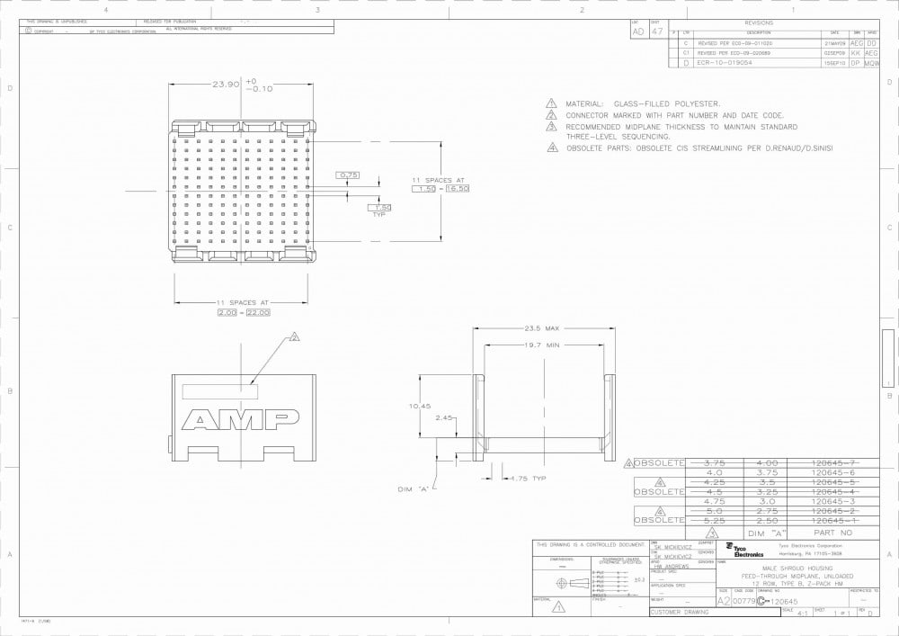 TE Connectivity 120645-3 controlled drawing preview