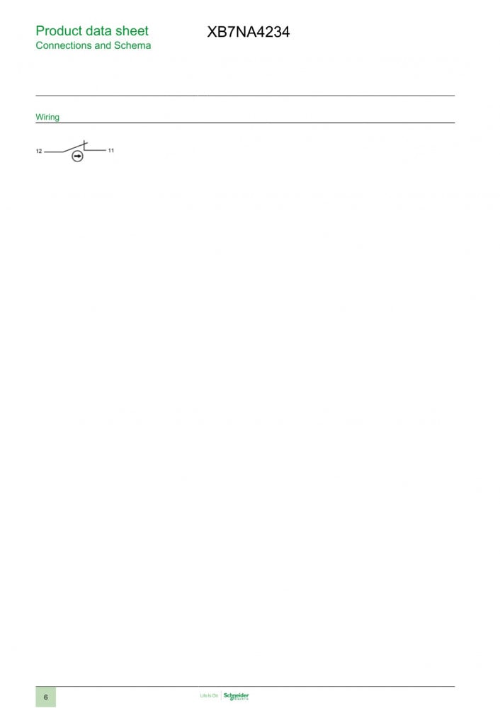 XB7NA4234 technical document page 6