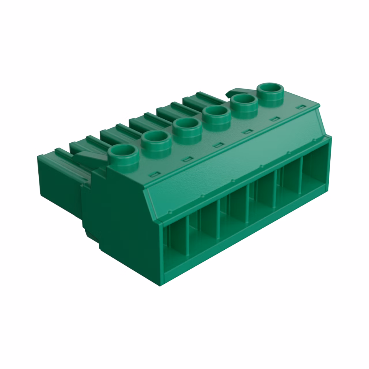 7.62mm Pitch Eurostyle Right-Angle PCB Header, High Current, 7 Circuits