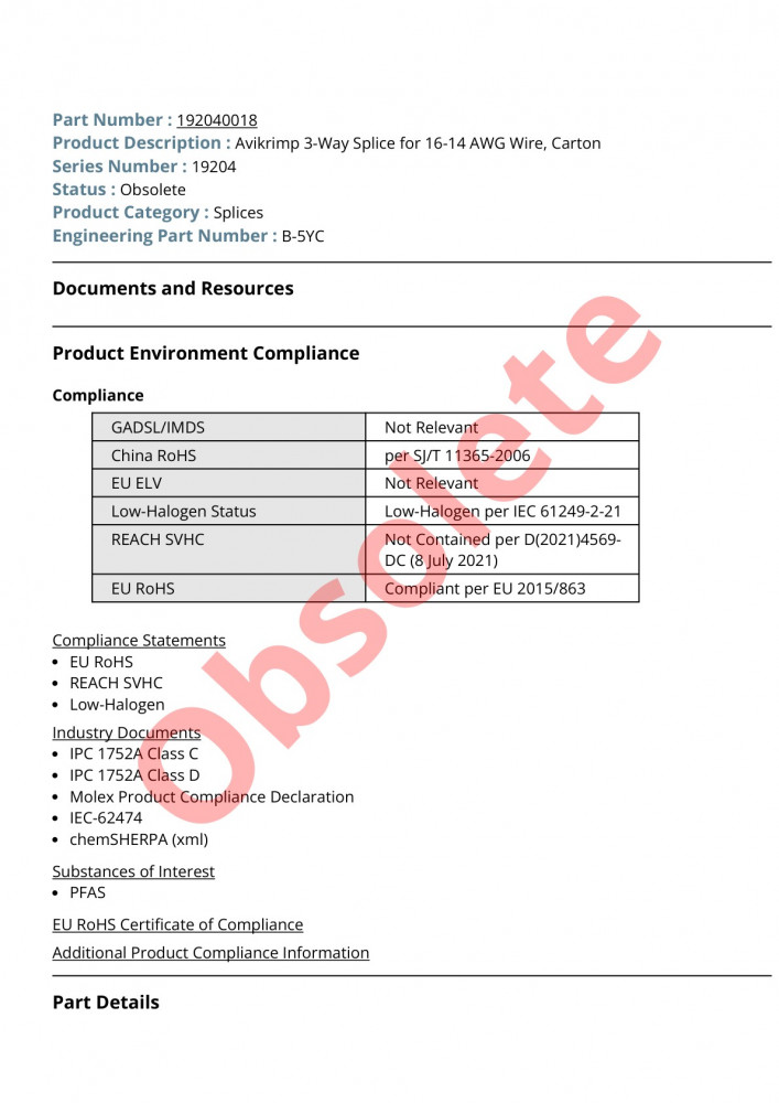 Product document image, page 1
