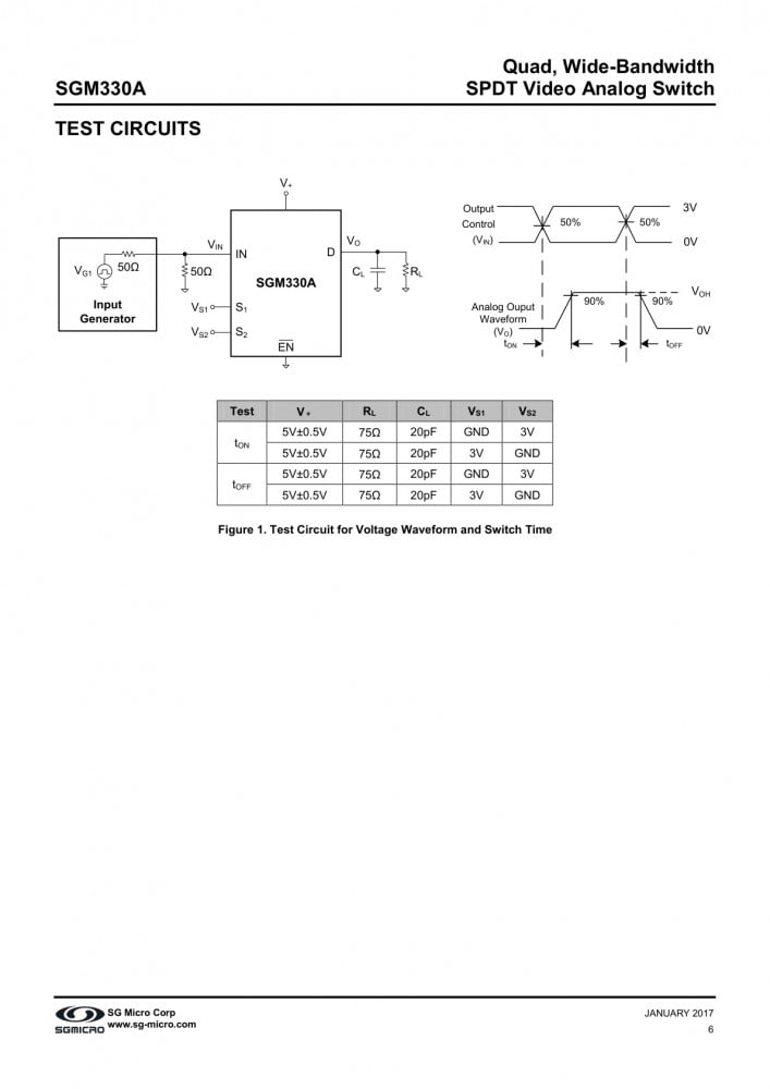 SGM330A datasheet page 6