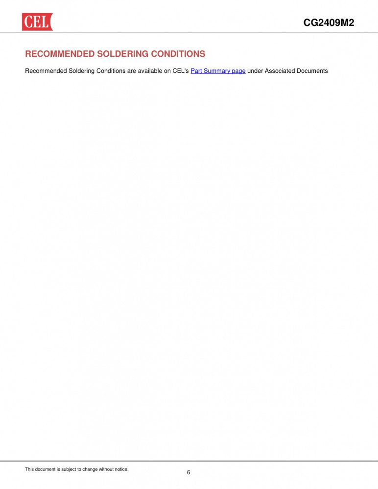 CG2409M2 datasheet page 6