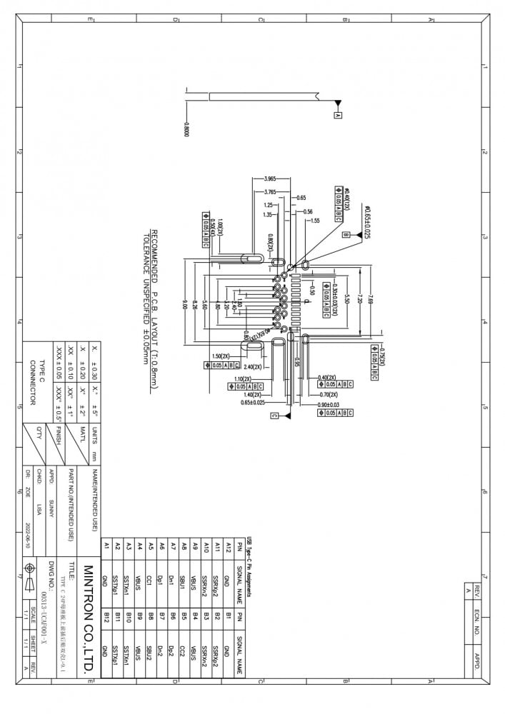 00313-UCAF001-X technical document page 2