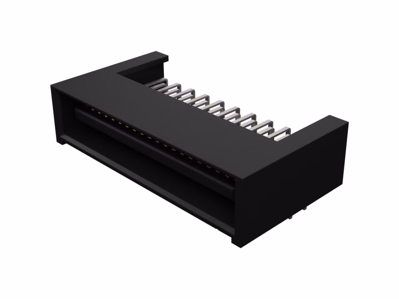 EXTreme LPHPower Plug, Right-Angle, 40 Signal Contacts, Select Gold (Au)  Plating, for 2.36mm Thick PC Board for sale