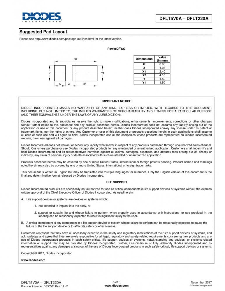 DFLT27A-7 datasheet page 5