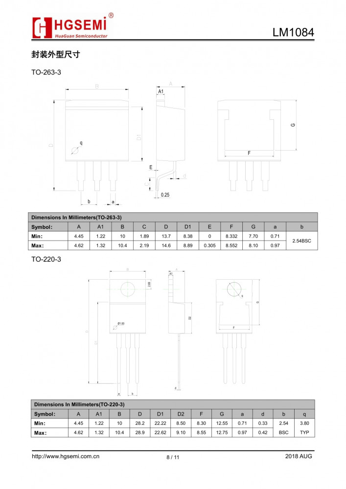 LM1084 datasheet page 8