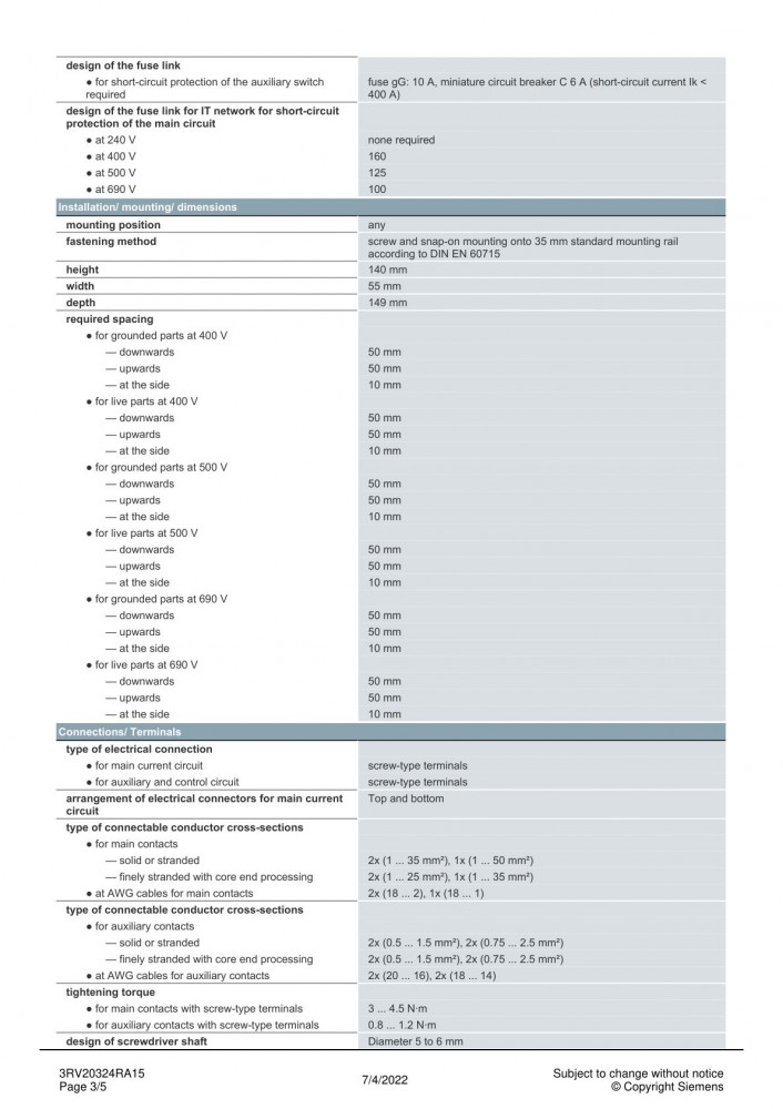 3RV2032-4RA15 documentation page 3