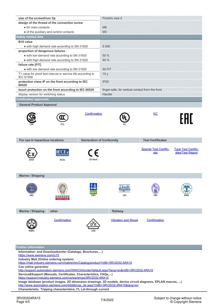 3RV2032-4RA15 documentation page 4