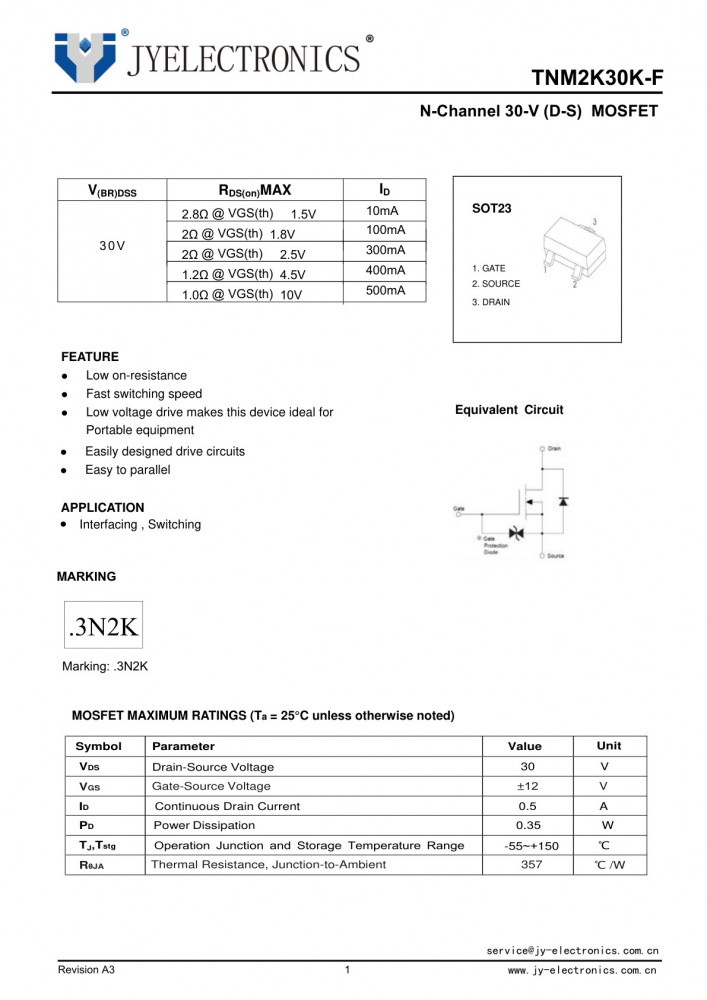 TNM2K30K-FX datasheet page 1