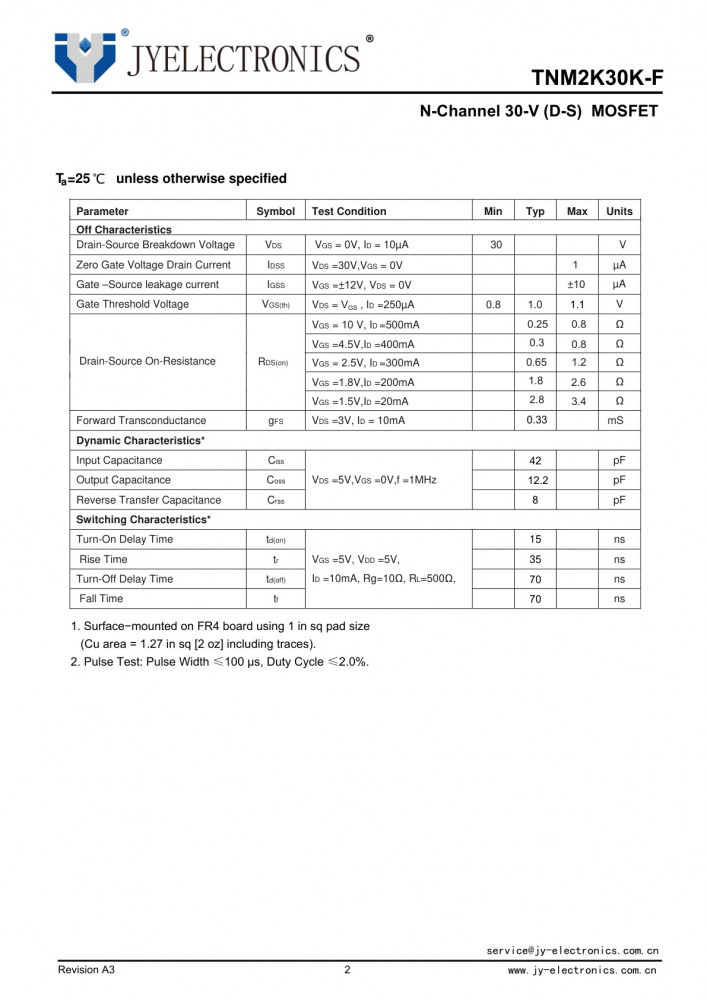 TNM2K30K-FX datasheet page 2