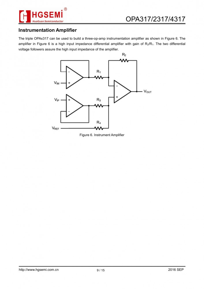 OPA317MM/TR technical document page 9