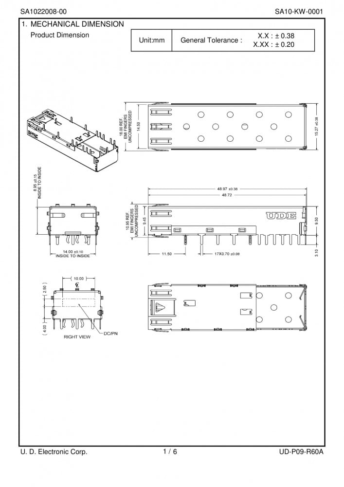 SA10-KW-0001 PCB layout