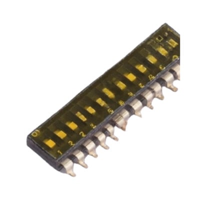 DORABO DM-2P-BK-LTR DIP Switch