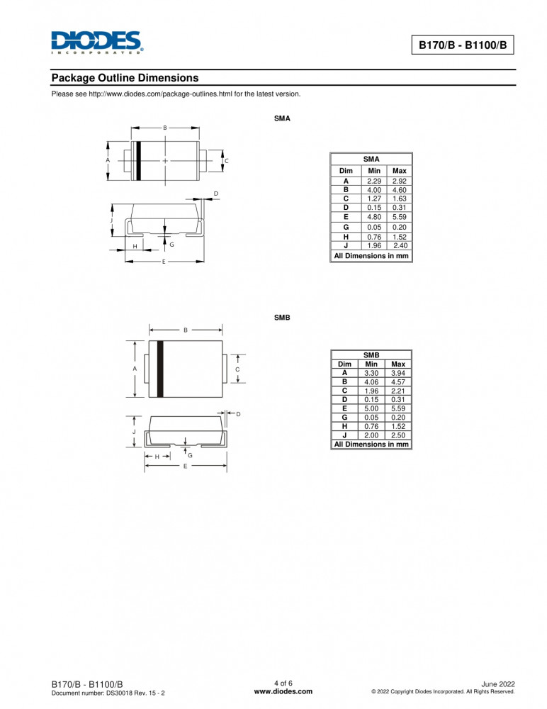 B1100-13-F datasheet page 4