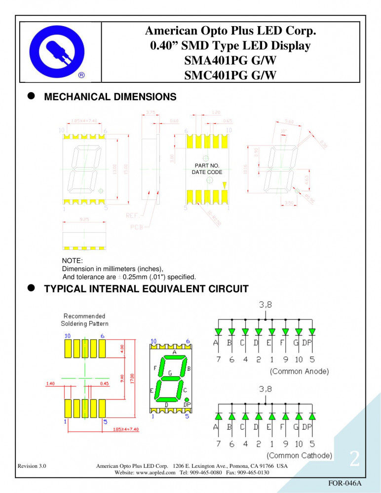 SMC401PG datasheet page 2