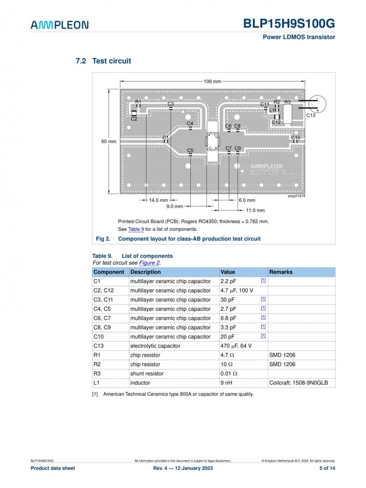 BLP15H9S100GZ datasheet page 5