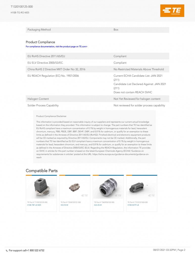 T1320100125-000 technical document page 2