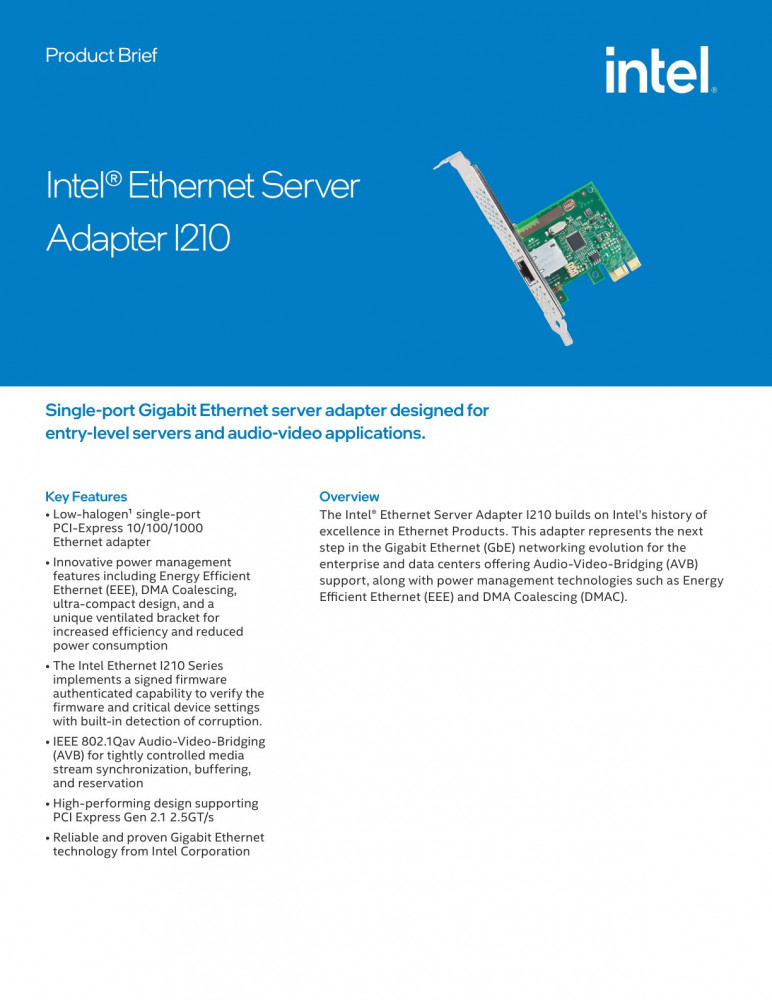Product document page 1