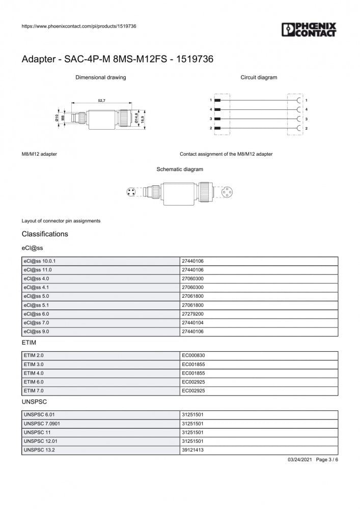 Phoenix Contact 1519736 technical document page 3