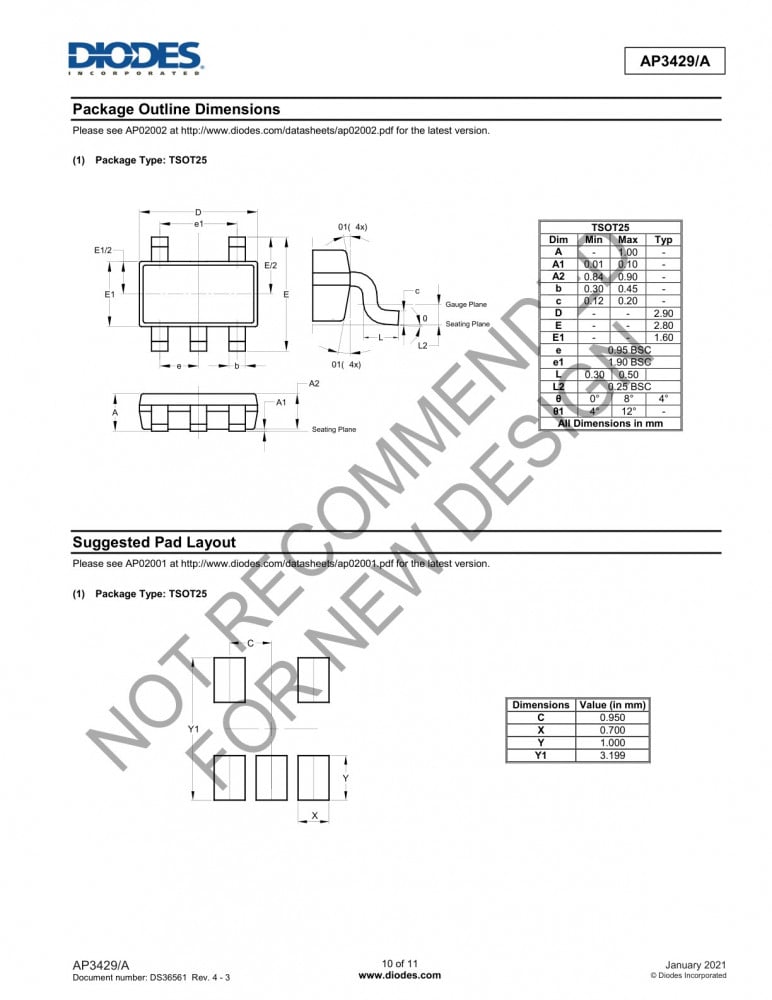 AP3429AKTTR-G1 datasheet page 10
