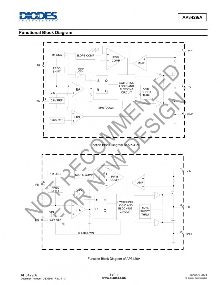 AP3429AKTTR-G1 datasheet page 3