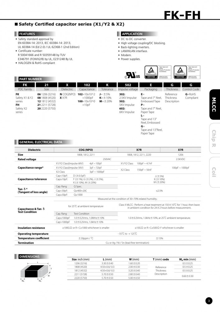 PSA datasheet page 5