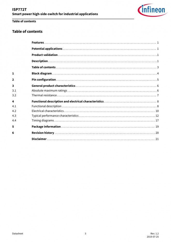 ISP772T datasheet page 3